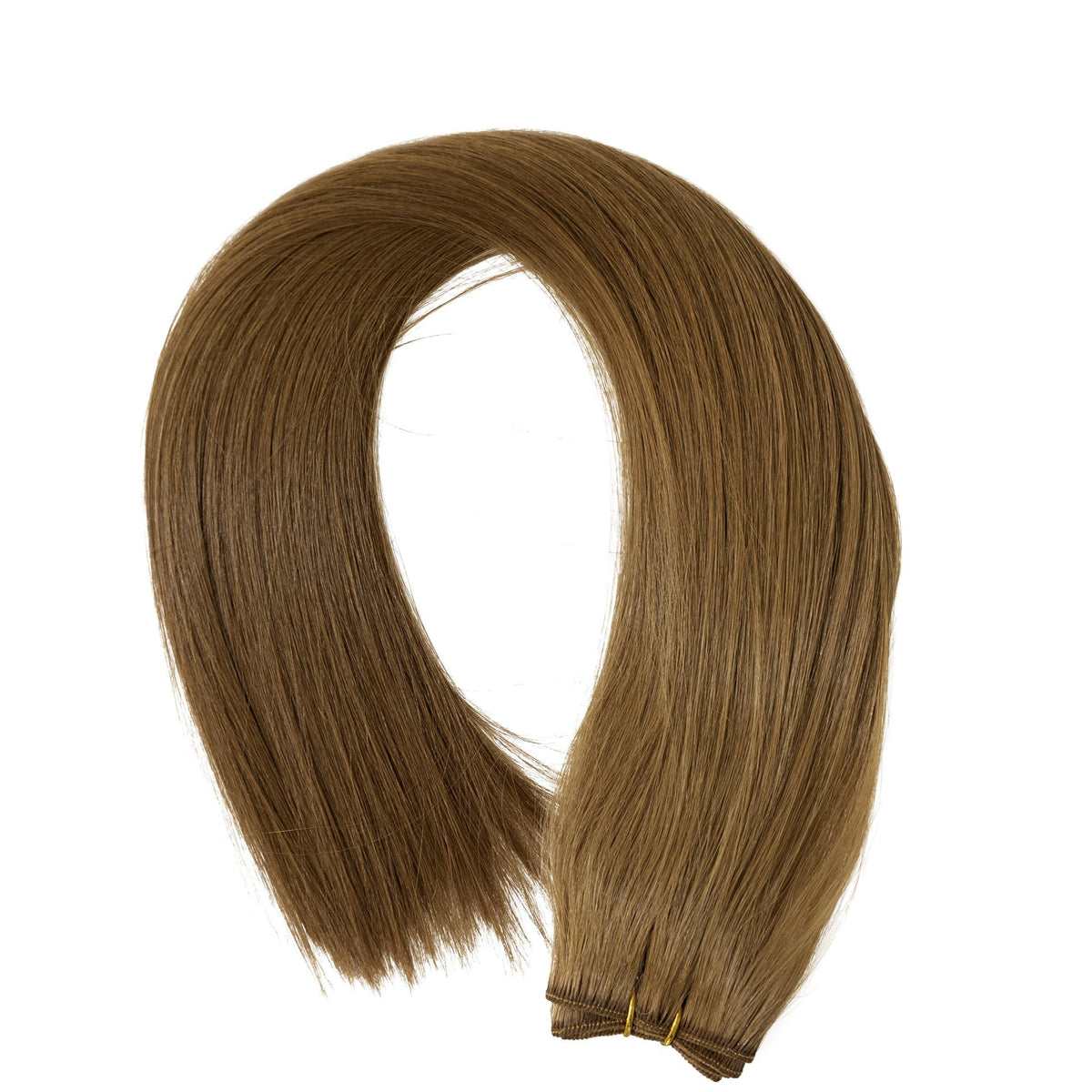 22" Premium Machine Weft Hair Extensions #12 Bronde – Platinum Lockz ...
